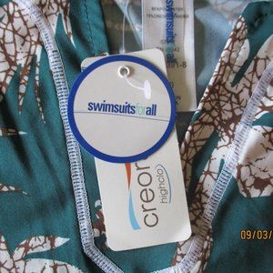 Swimsuits For All | Swim | Swim Top Leaf Print | Poshmark